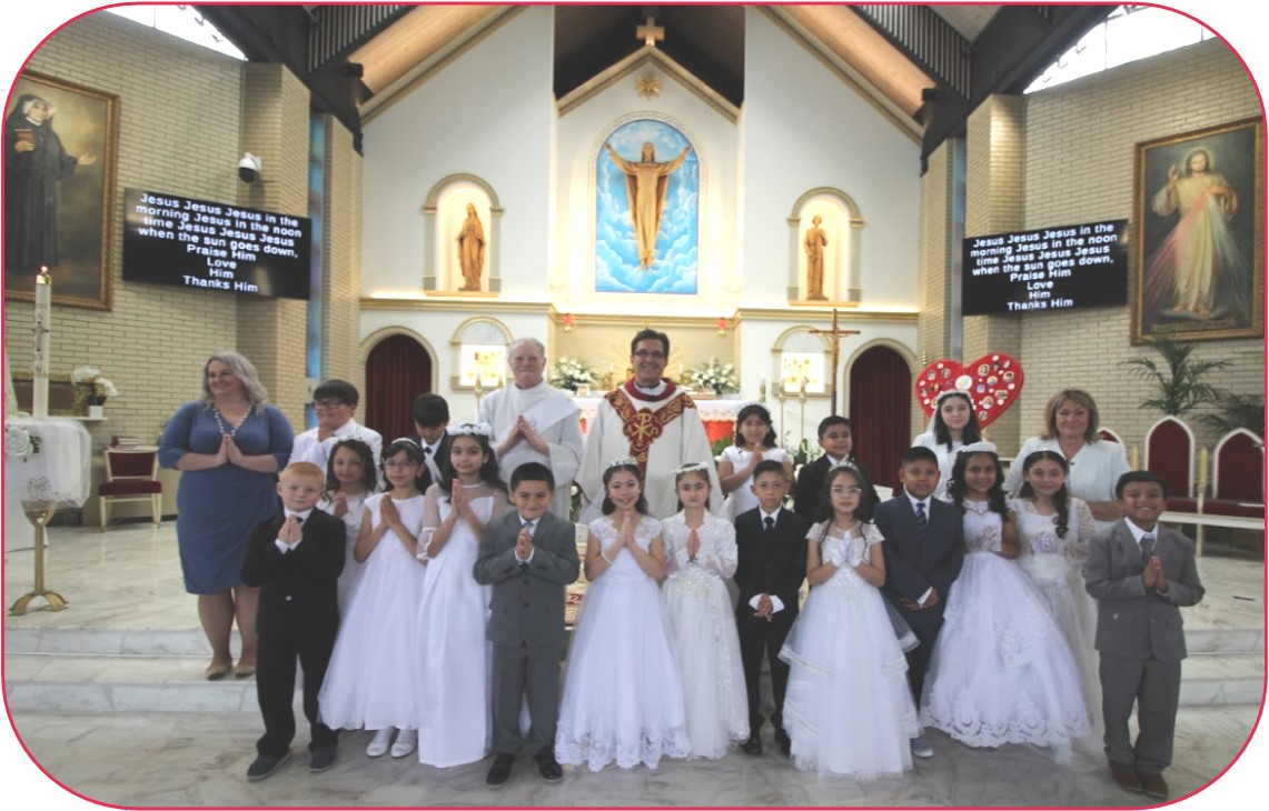 First Holy Communion Class of May 13, 2023 | St. Faustina Kowalska Parish
